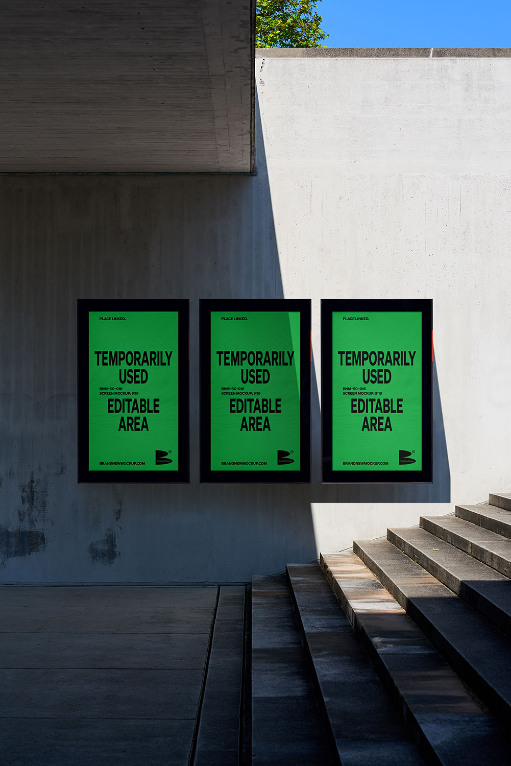 Screen Mockup — Outdoor Advertising